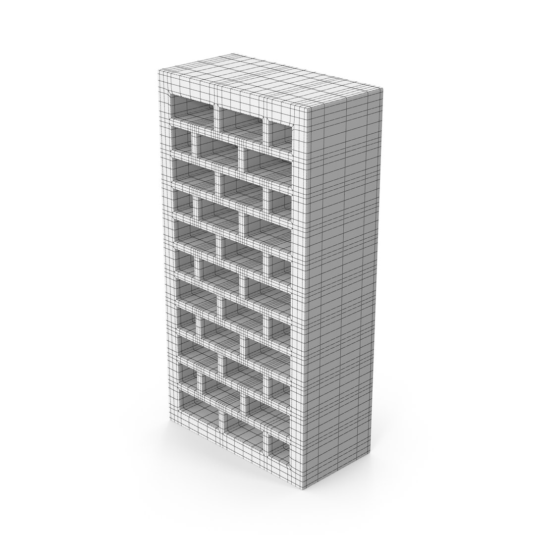 Brick Structure 3D Model - TurboSquid 2130007
