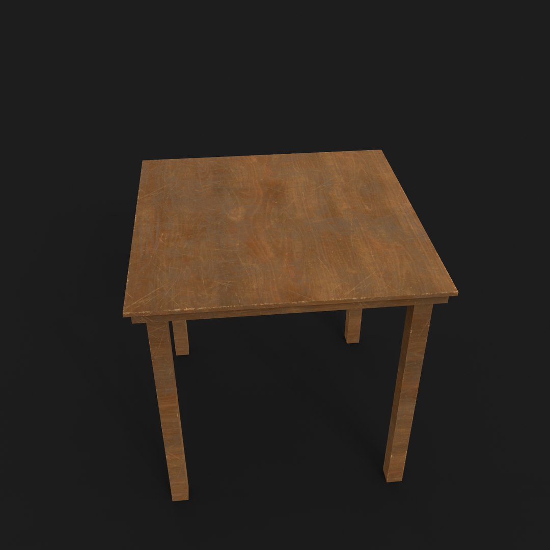 3D Low Poly Table - TurboSquid 1935785
