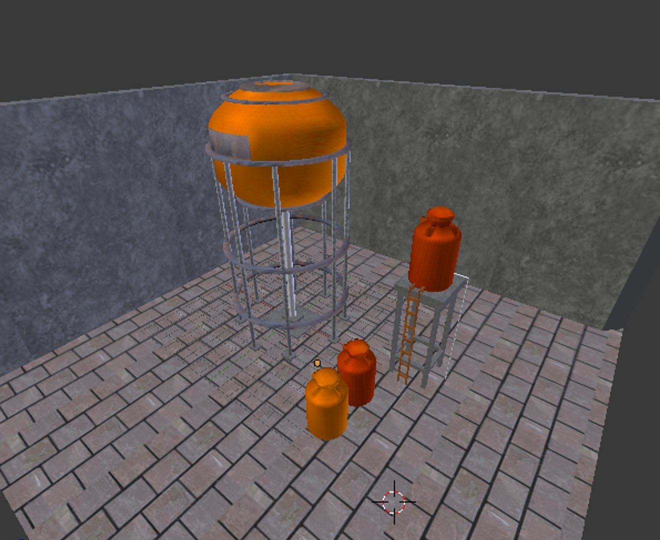 3d simple water tank