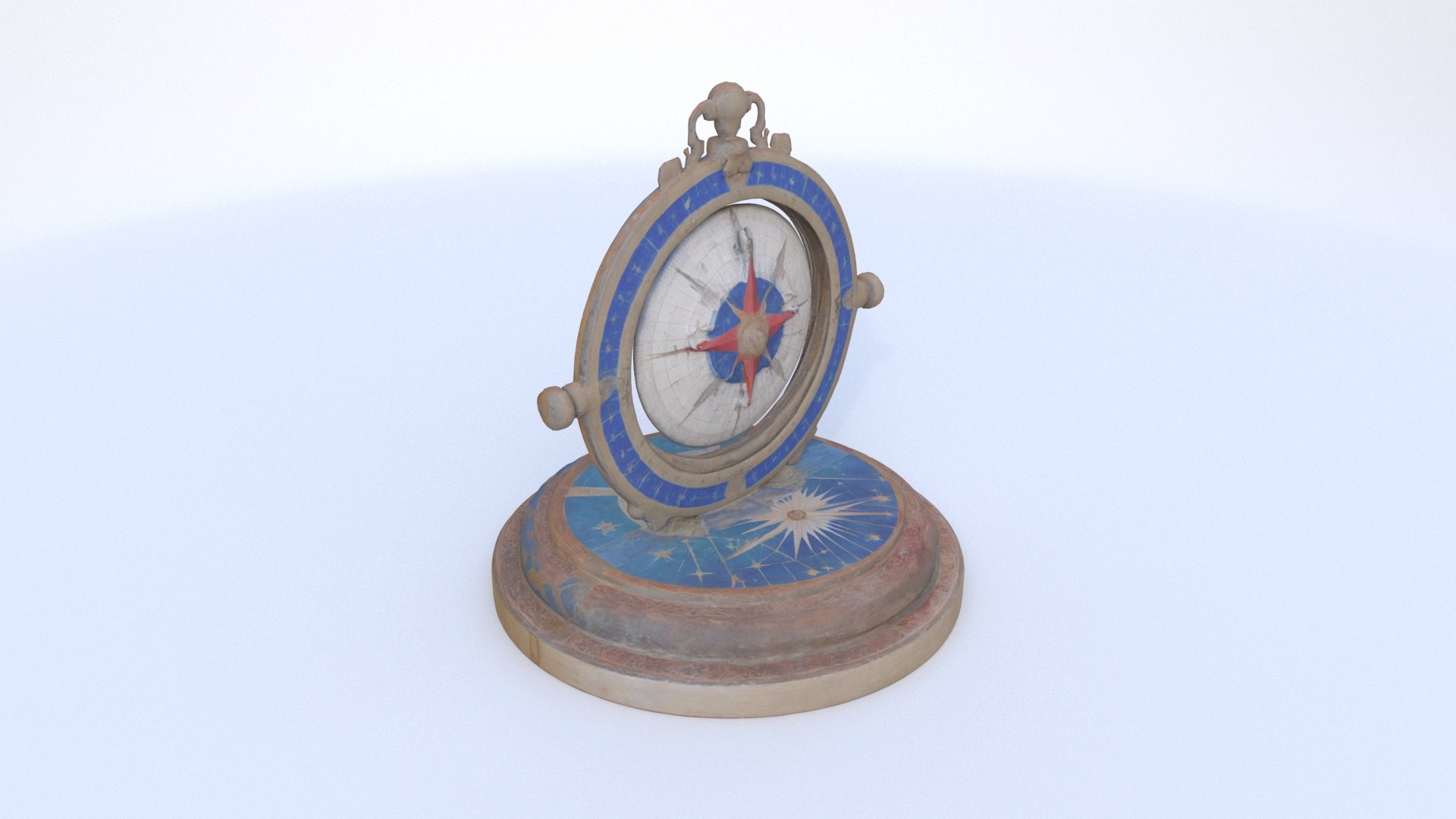 Celestial Compass 3D Model - TurboSquid 2327694