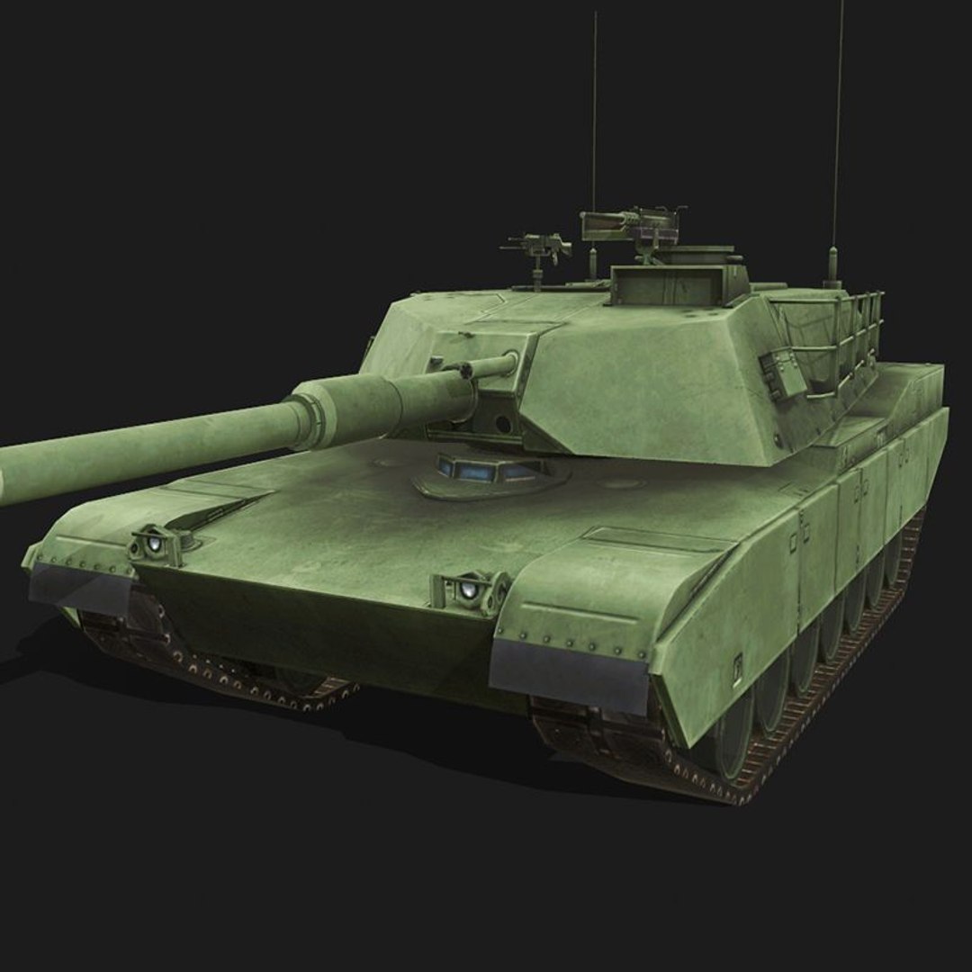 M1 Abrams Tank Model - TurboSquid 1536774