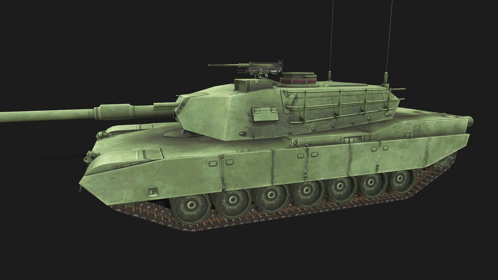 M1 Abrams Tank Model - TurboSquid 1536774