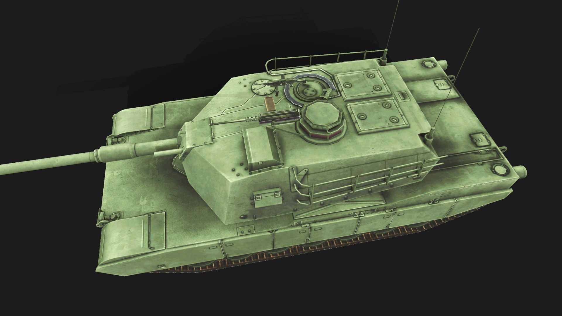 M1 Abrams Tank Model - TurboSquid 1536774
