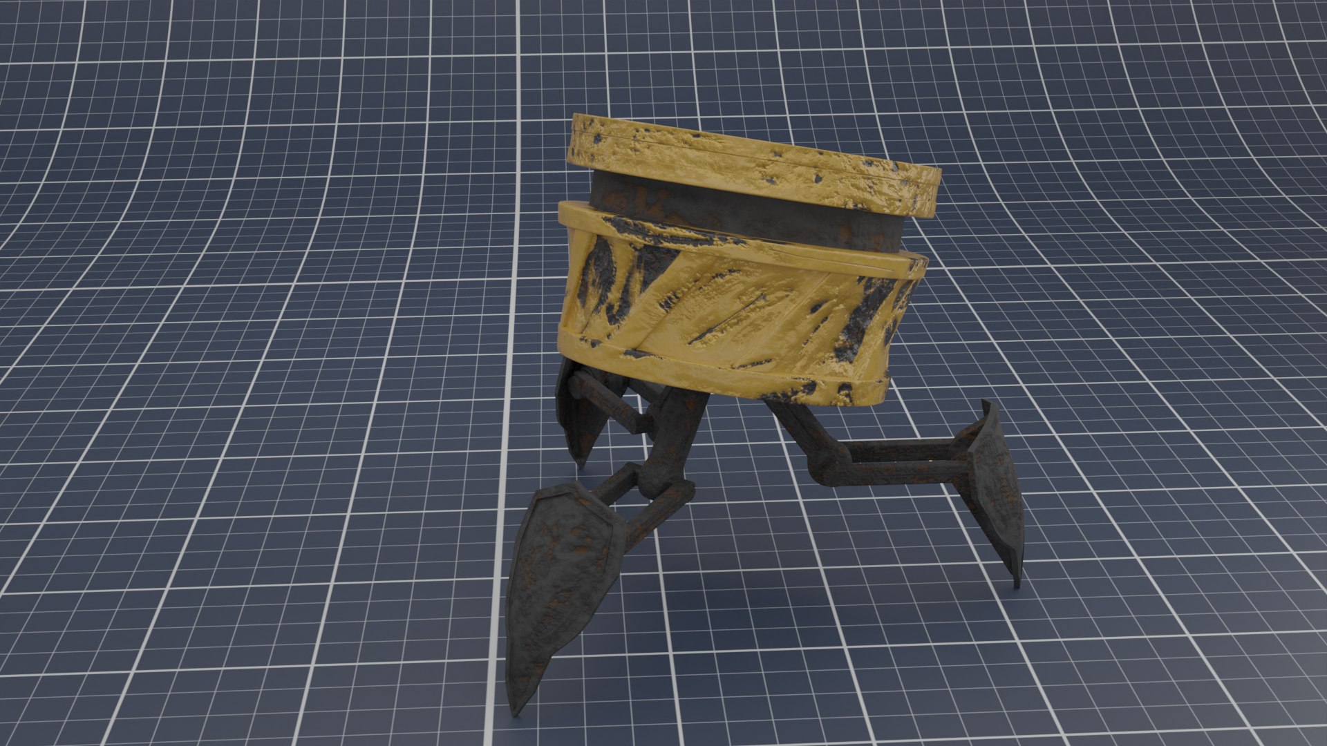 3D Tripod Alien Robot - TurboSquid 2038657