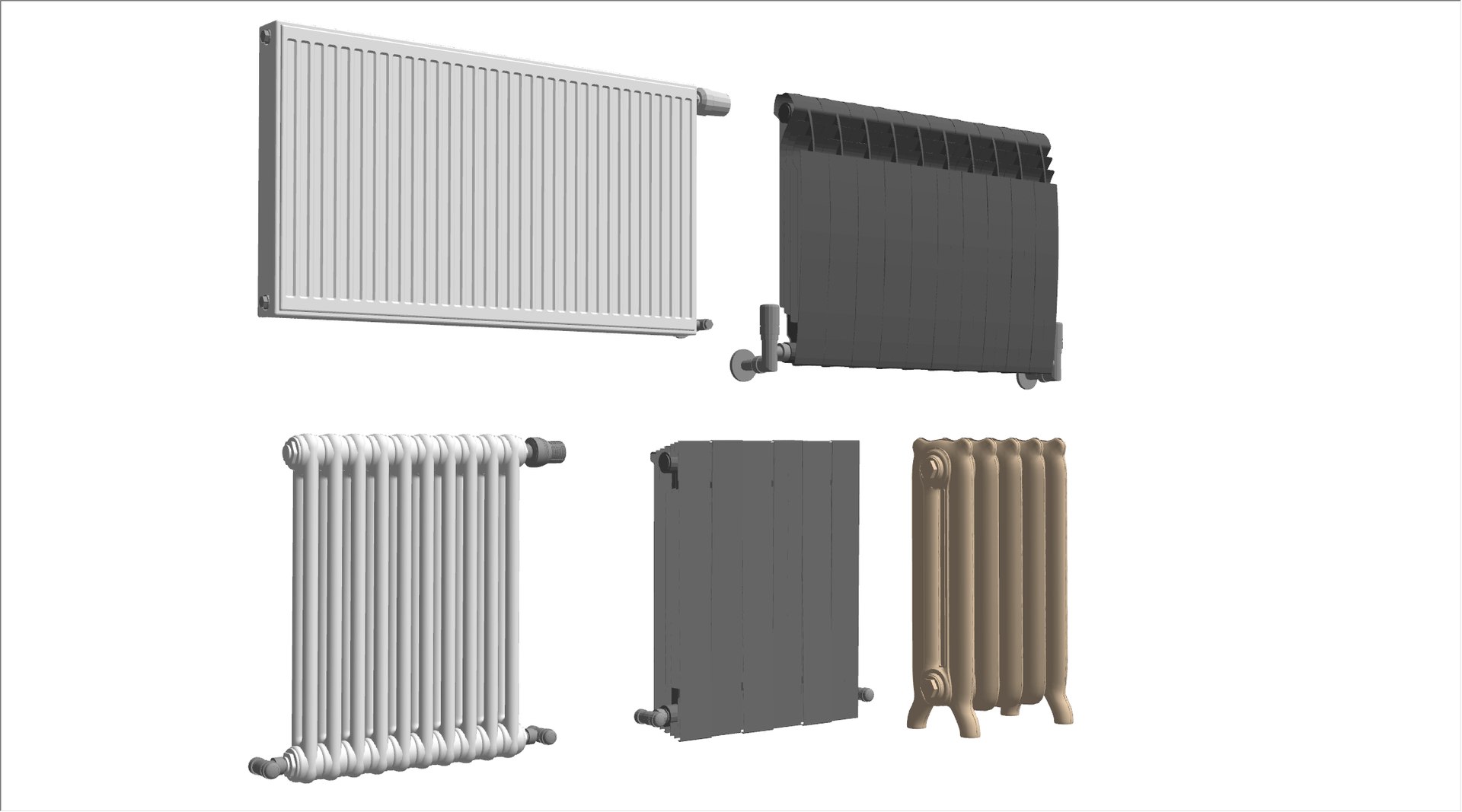 3D Model Radiator Heater-A3 - TurboSquid 2041471