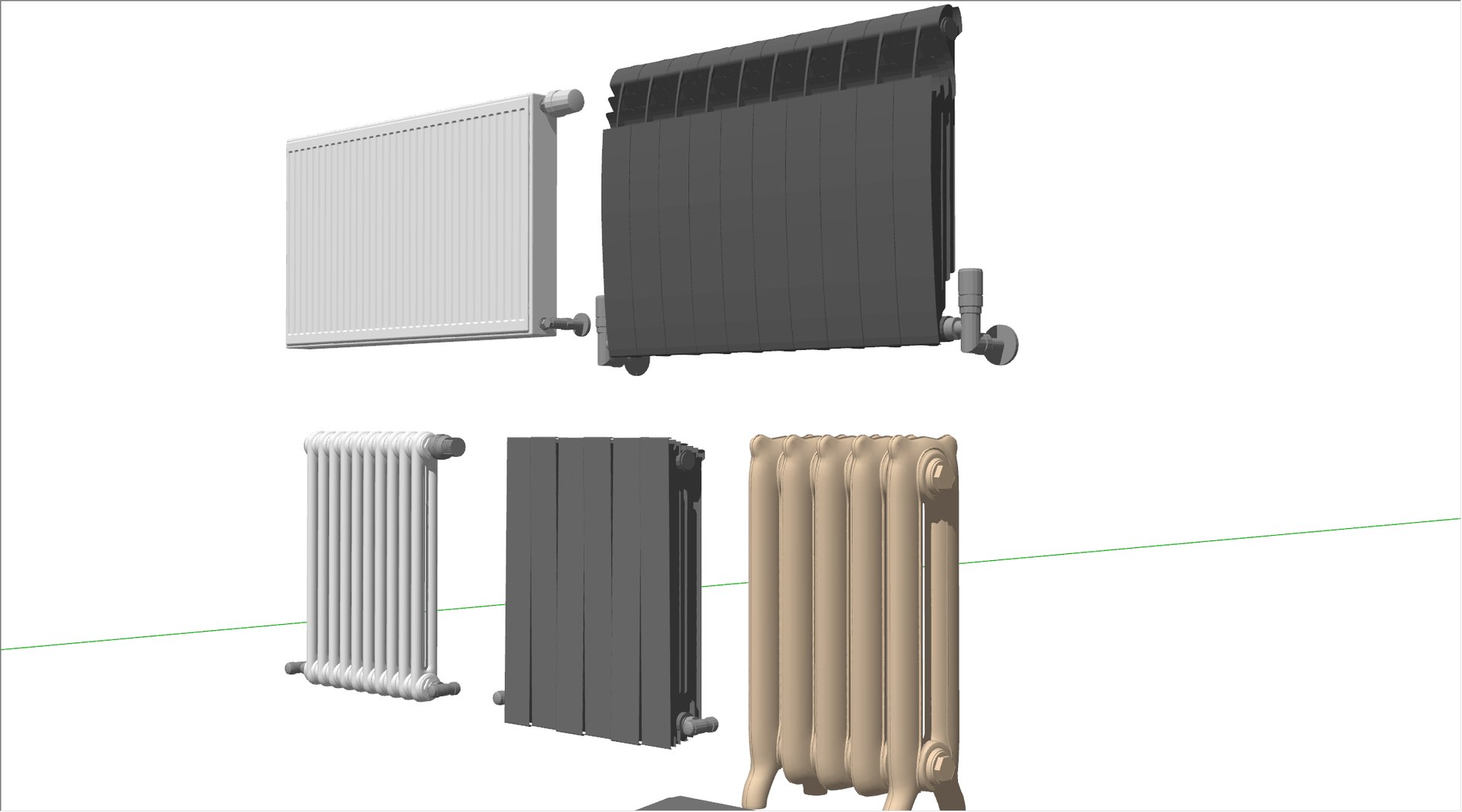 3D Model Radiator Heater-A3 - TurboSquid 2041471