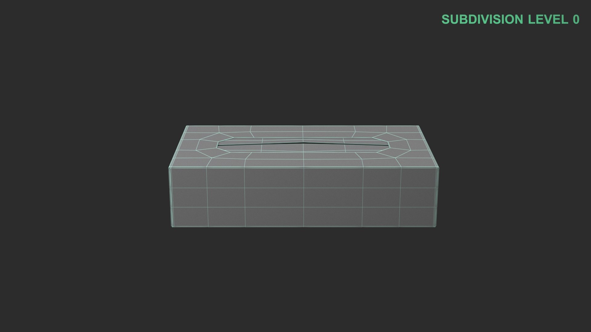 Tissue Box 3D Model - TurboSquid 2359069