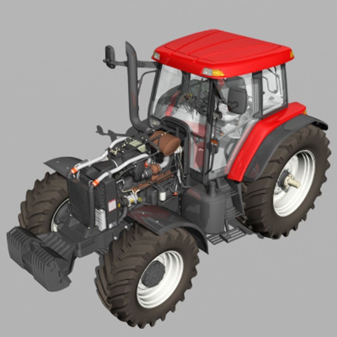 3d Model Tractor Agrimotor