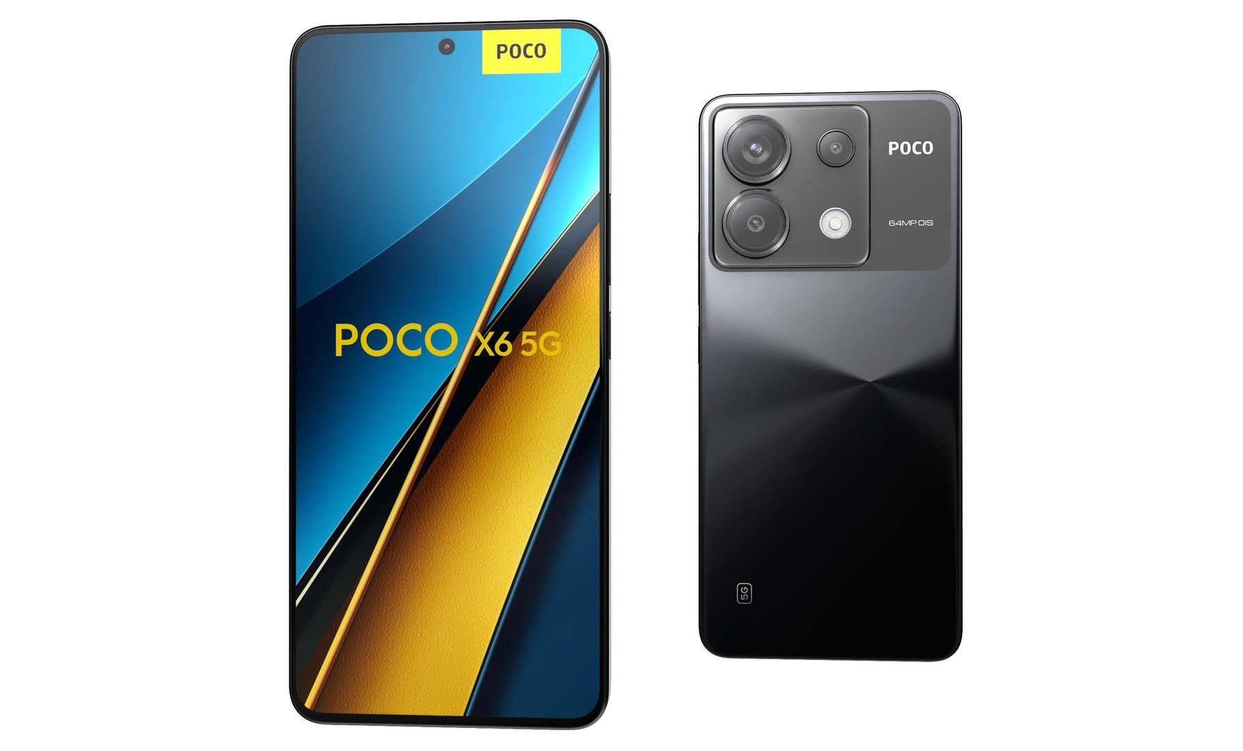 Xiaomi Poco X6 Black 3D - TurboSquid 2181097