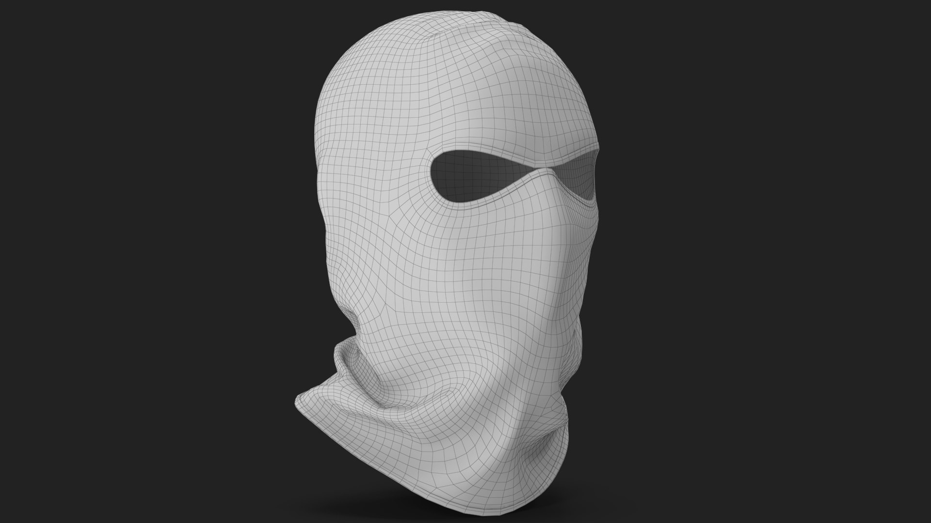 Balaclava v 3 Red 3D - TurboSquid 1846079