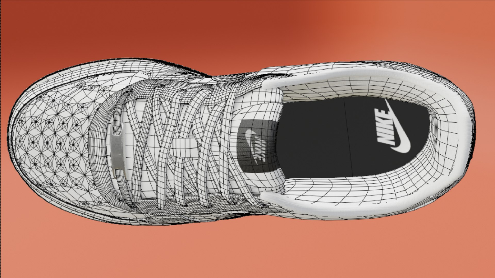 3D Model Nike Air Force - TurboSquid 1670469