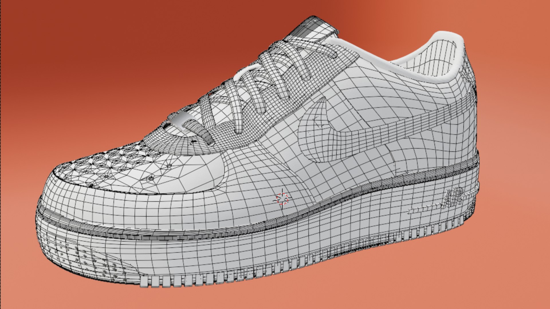 3D Model Nike Air Force - TurboSquid 1670469