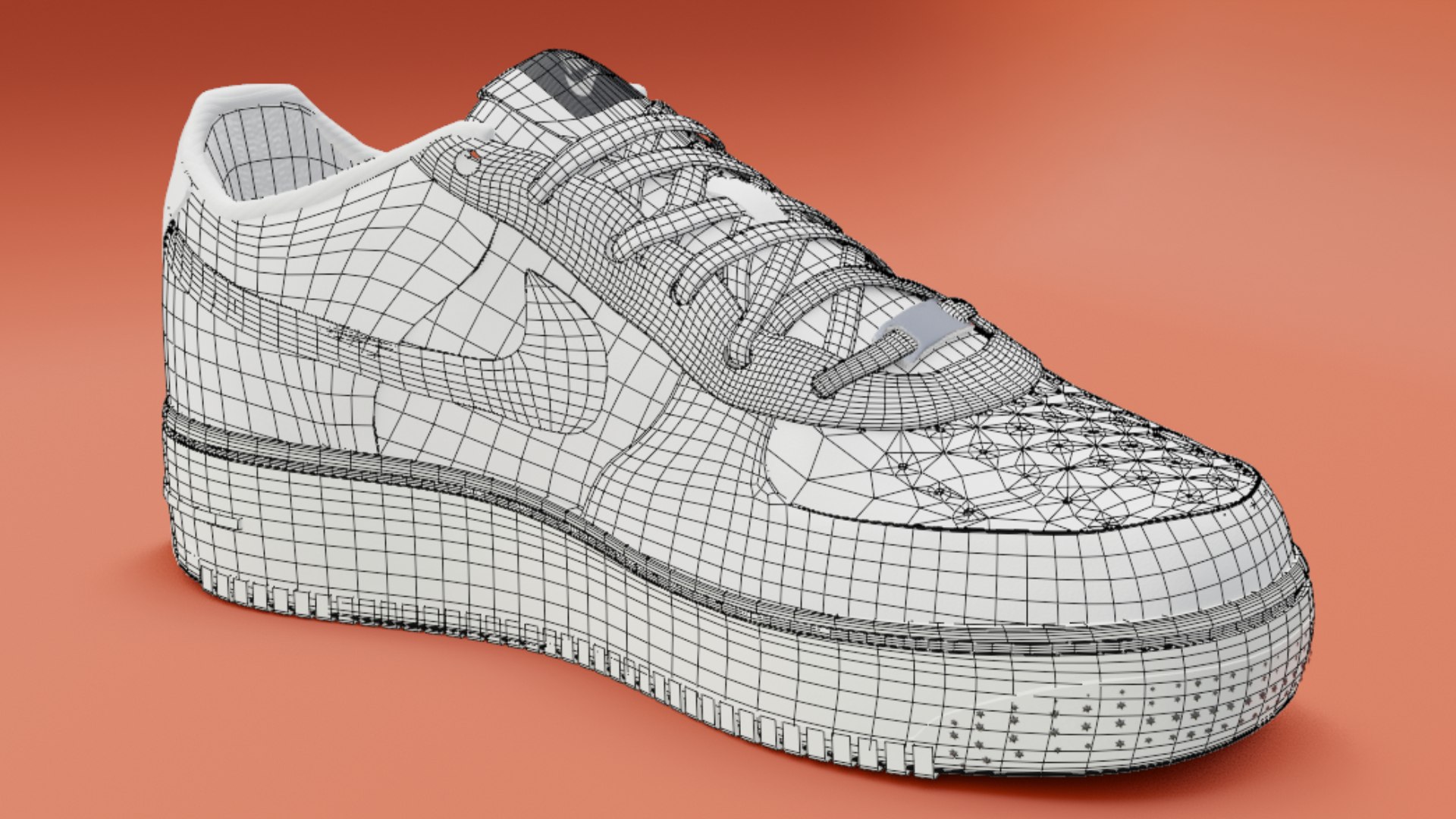 3D Model Nike Air Force - TurboSquid 1670469