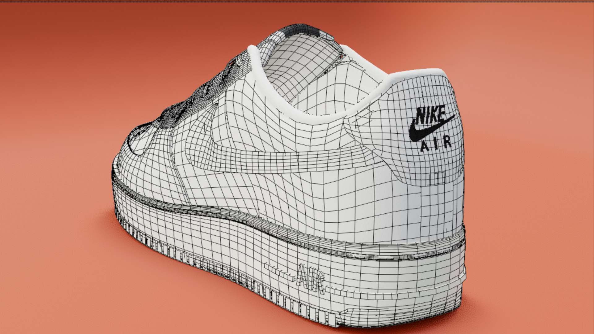 3D Model Nike Air Force - TurboSquid 1670469