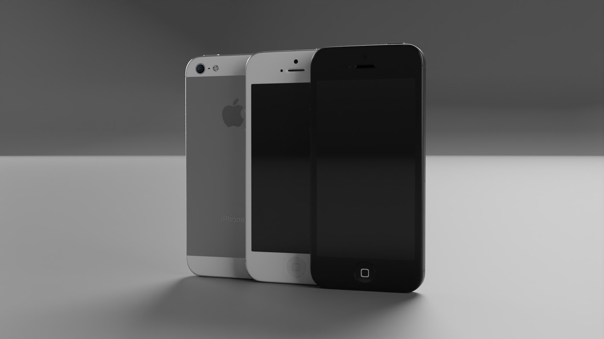 IPhone 5 All Colors Smartphone 3D model - TurboSquid 2079860