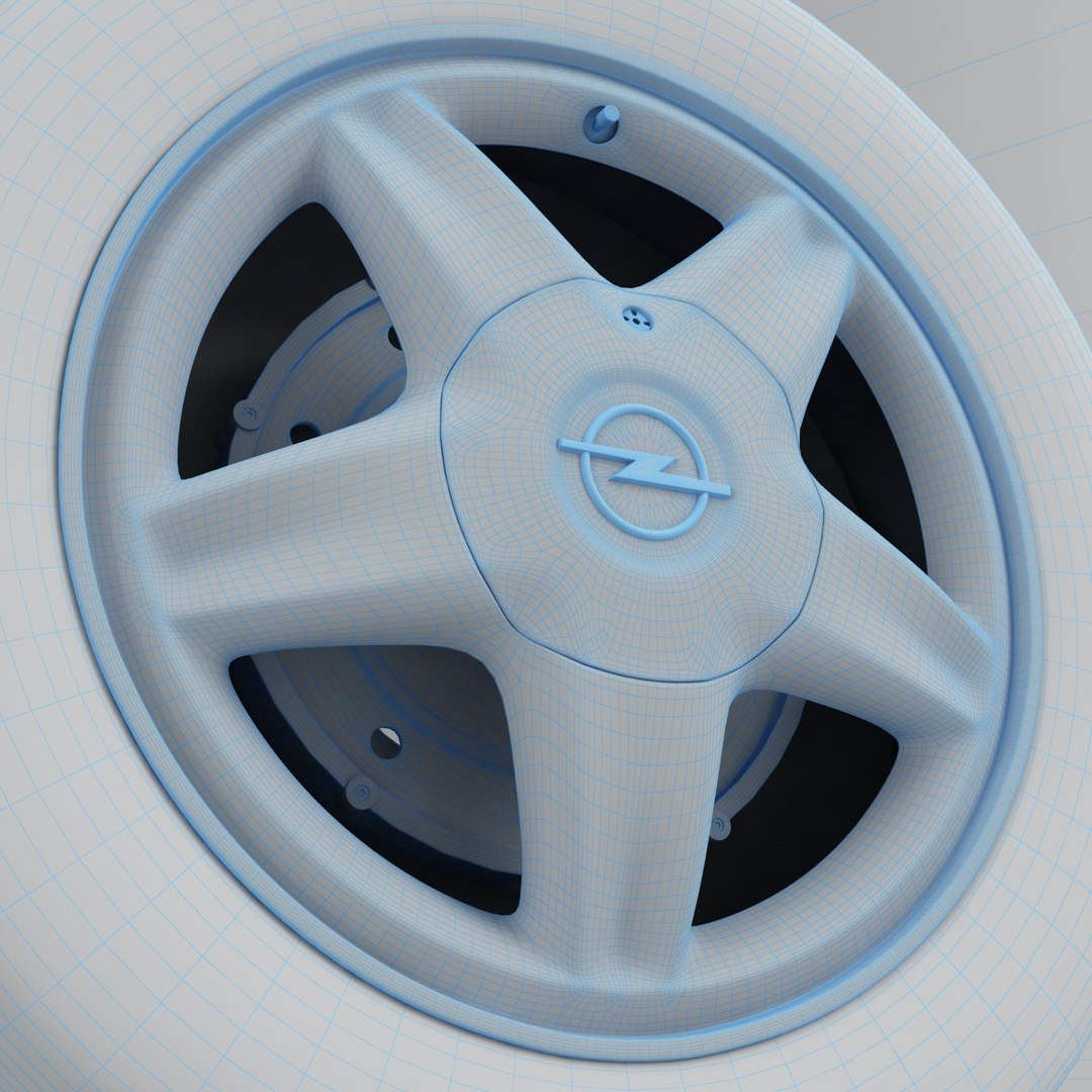Wheel Opel Astra 3d Max