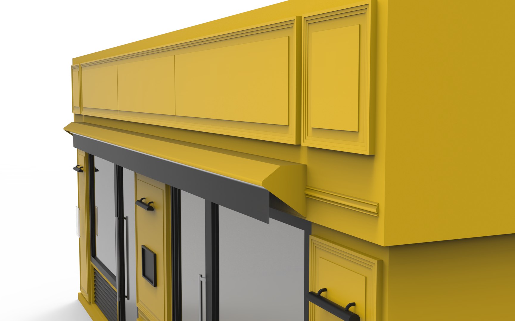 3D Store Front - TurboSquid 2195380