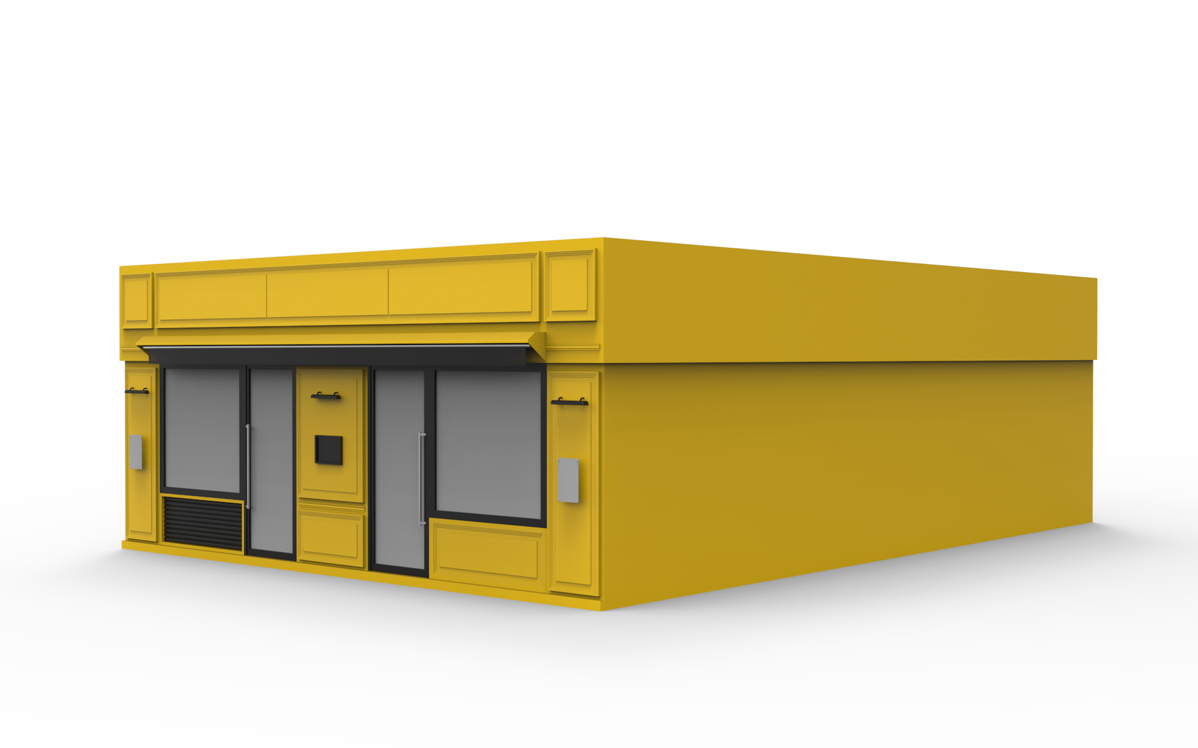 3D Store Front - TurboSquid 2195380