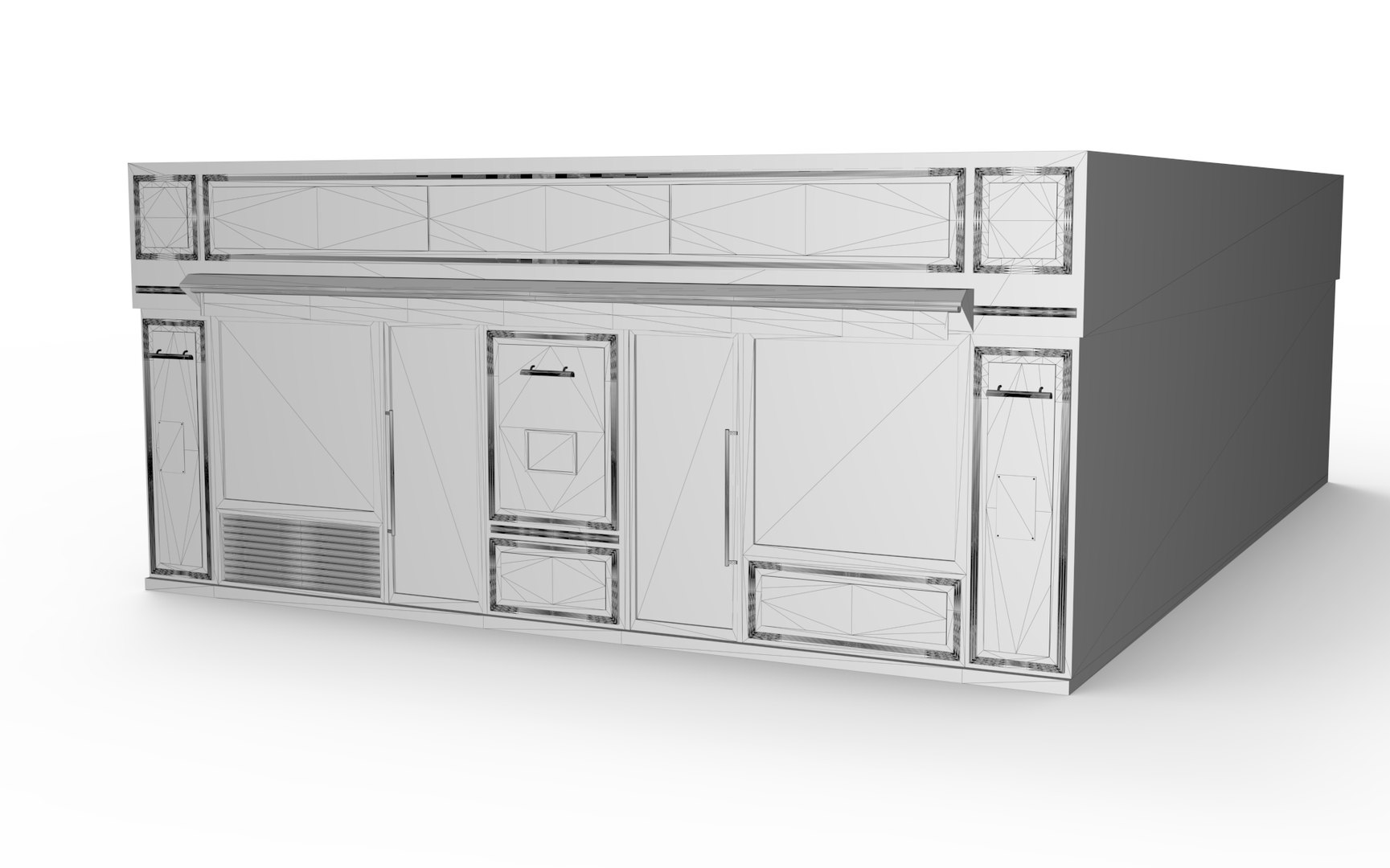 3D Store Front - TurboSquid 2195380