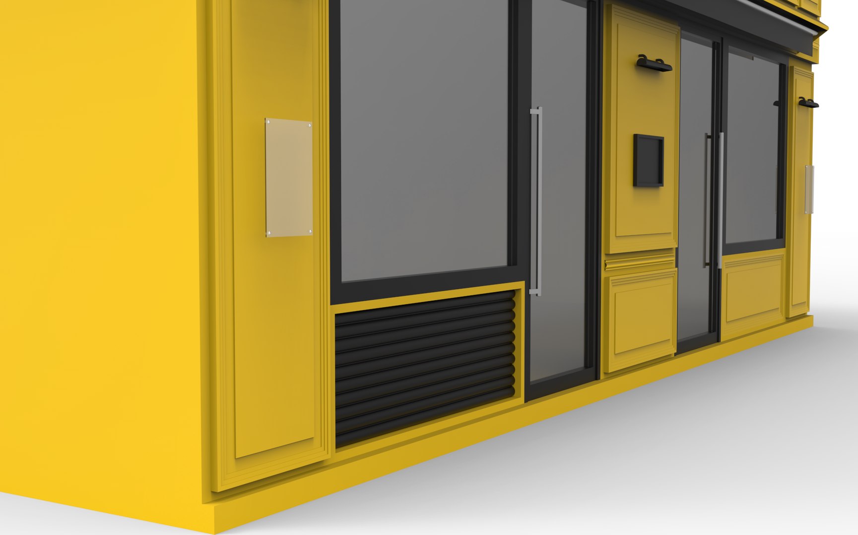 3D Store Front - TurboSquid 2195380