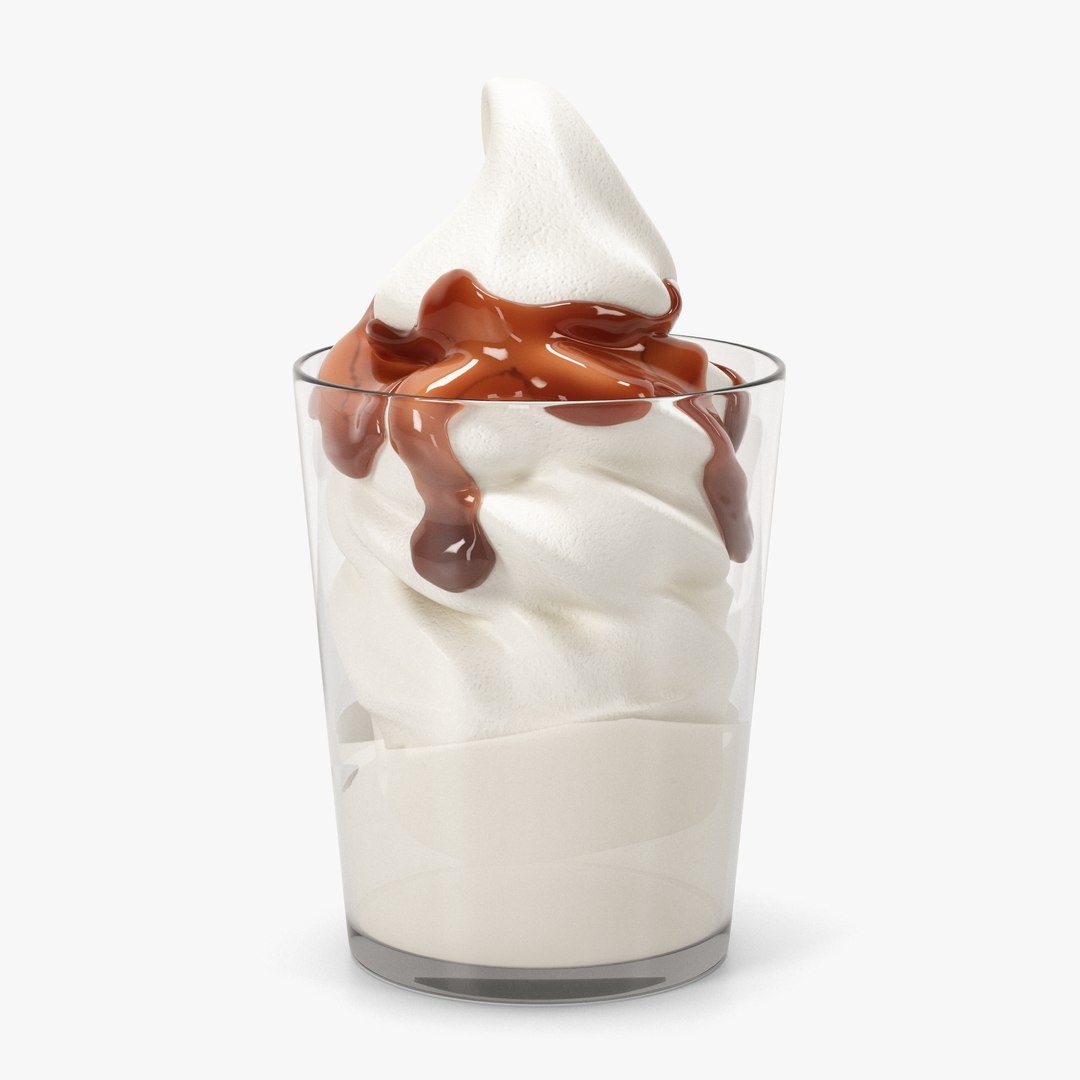 3D Hot Caramel Sundae Model - TurboSquid 2367787