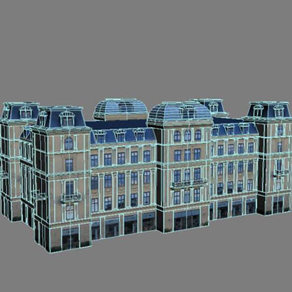 3d model copenhagen building