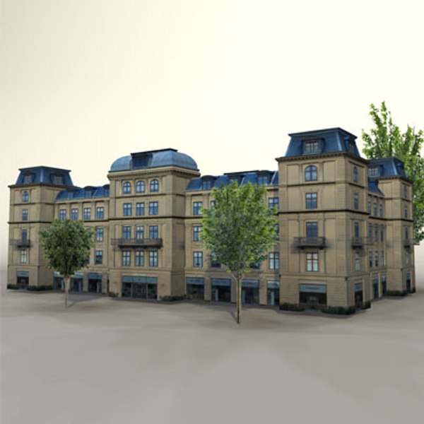 3d model copenhagen building