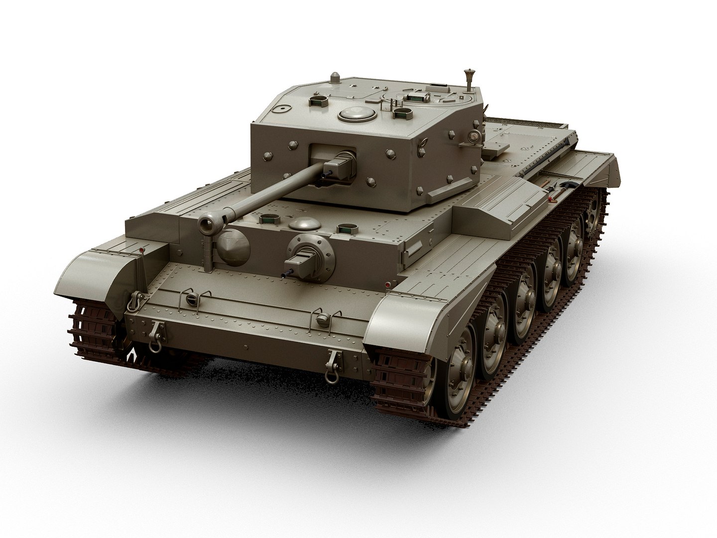 Cromwell Mk IV A27M 3D Model - TurboSquid 2184075