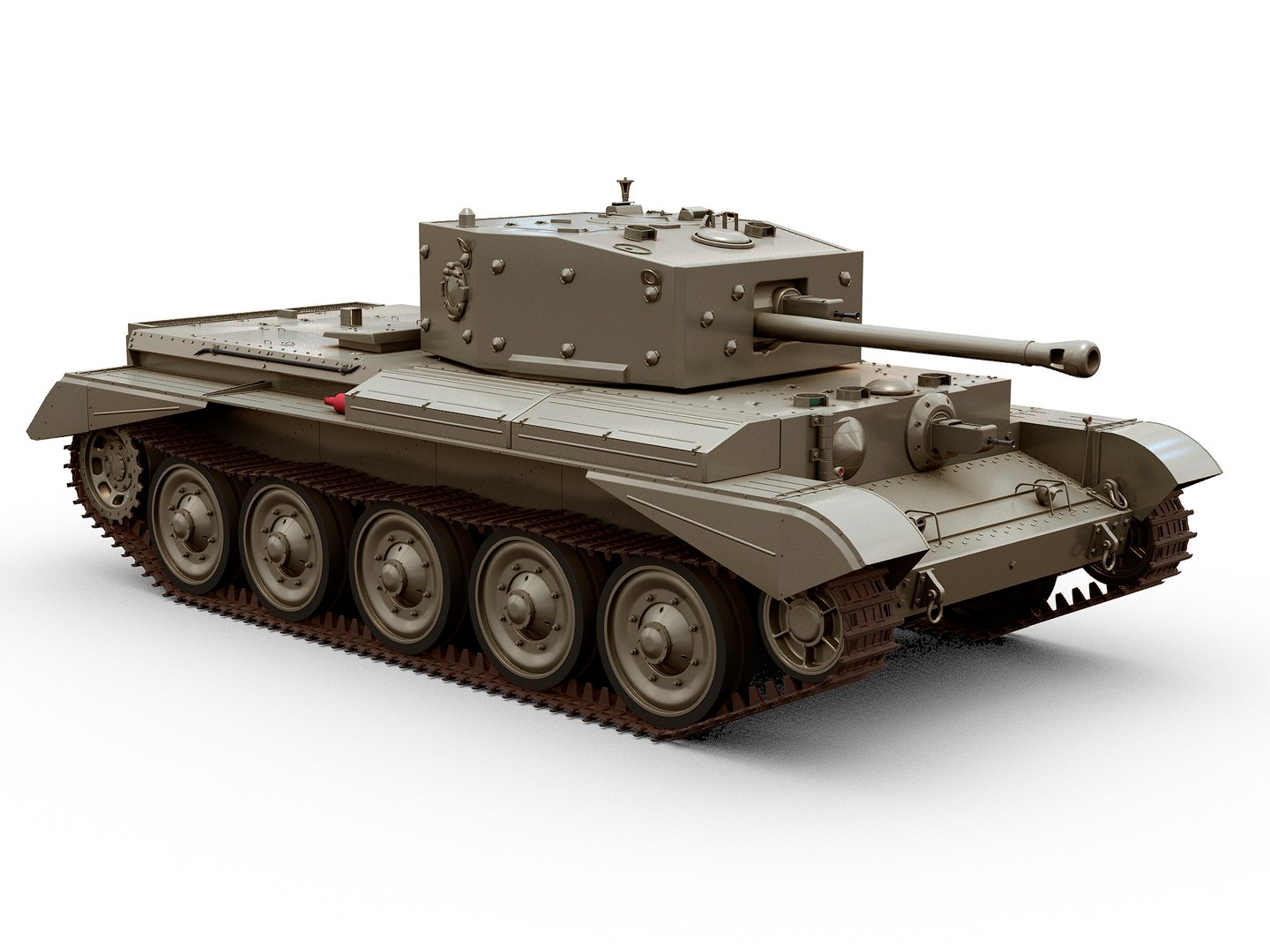 Cromwell Mk IV A27M 3D Model - TurboSquid 2184075