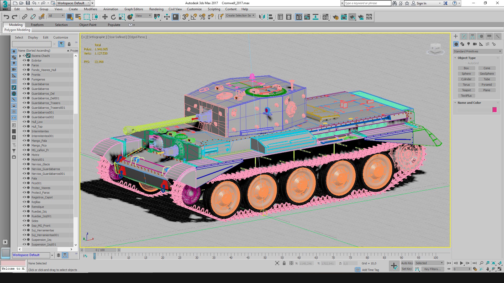 Cromwell Mk IV A27M 3D Model - TurboSquid 2184075
