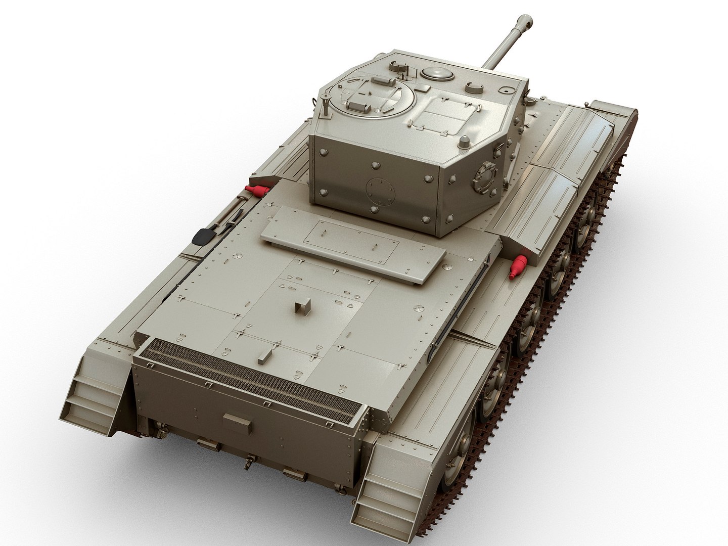 Cromwell Mk IV A27M 3D Model - TurboSquid 2184075