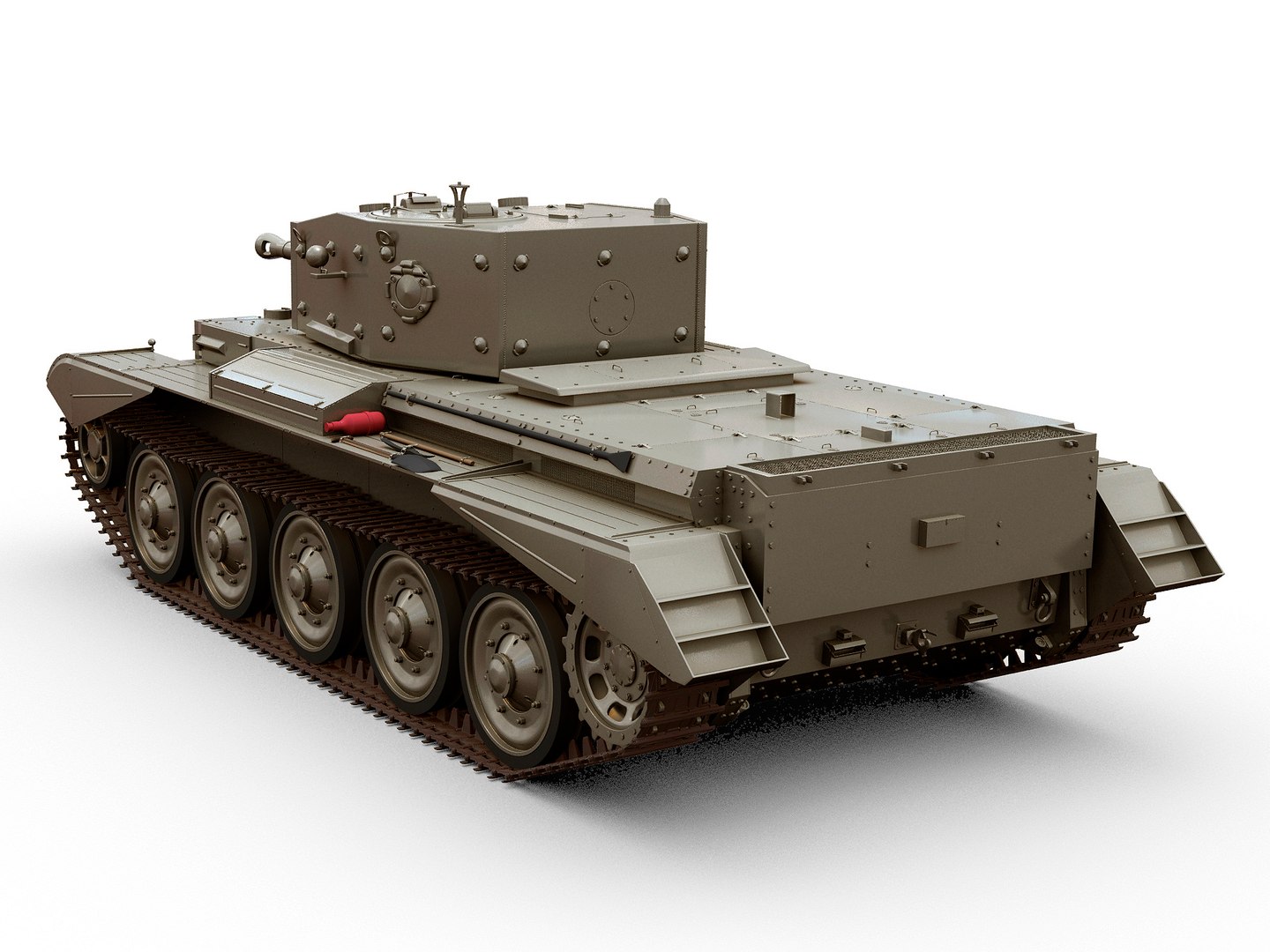 Cromwell Mk IV A27M 3D Model - TurboSquid 2184075