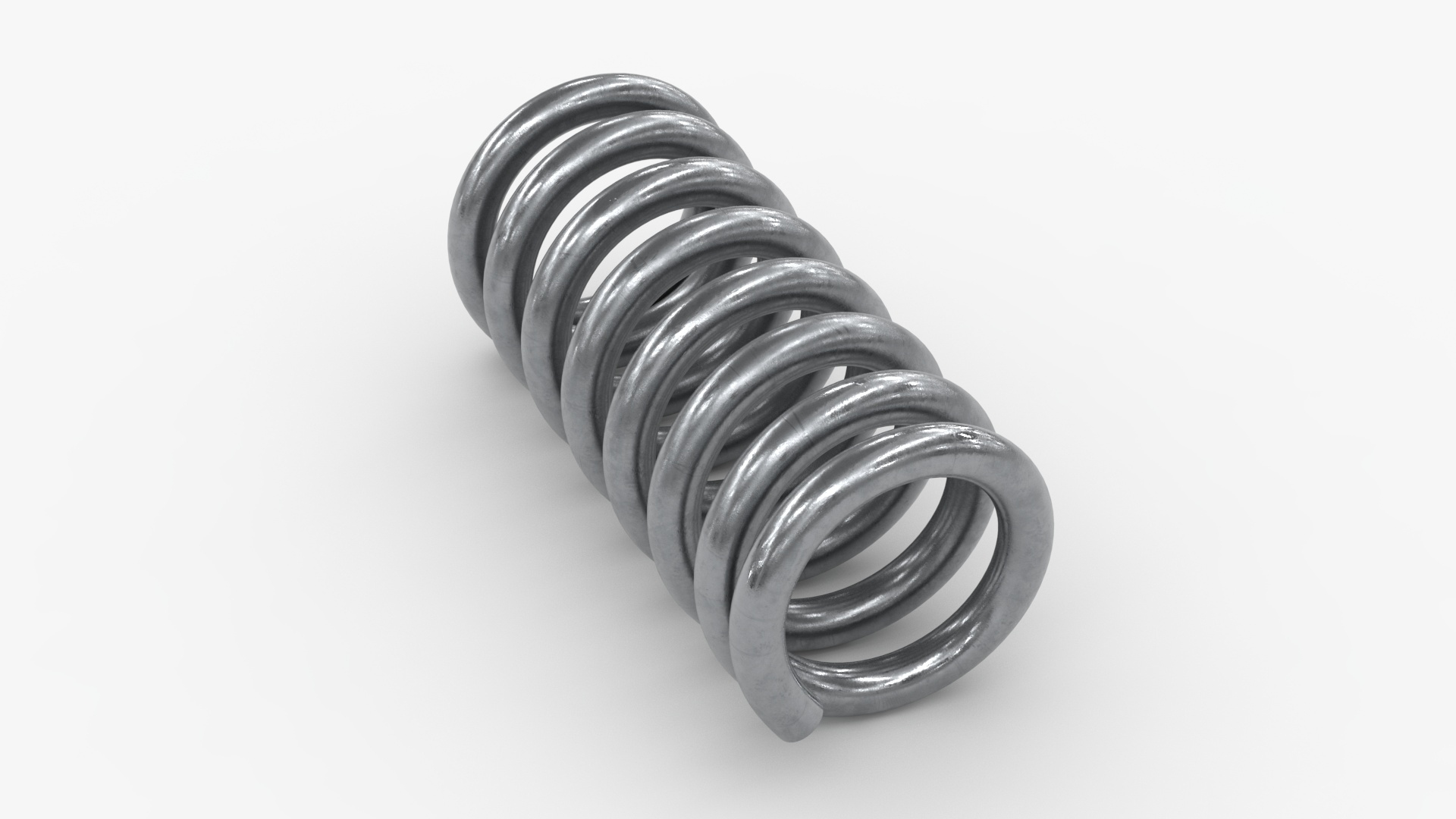 Steel Compression Coil Spring 4cm 3D Model - TurboSquid 2403017