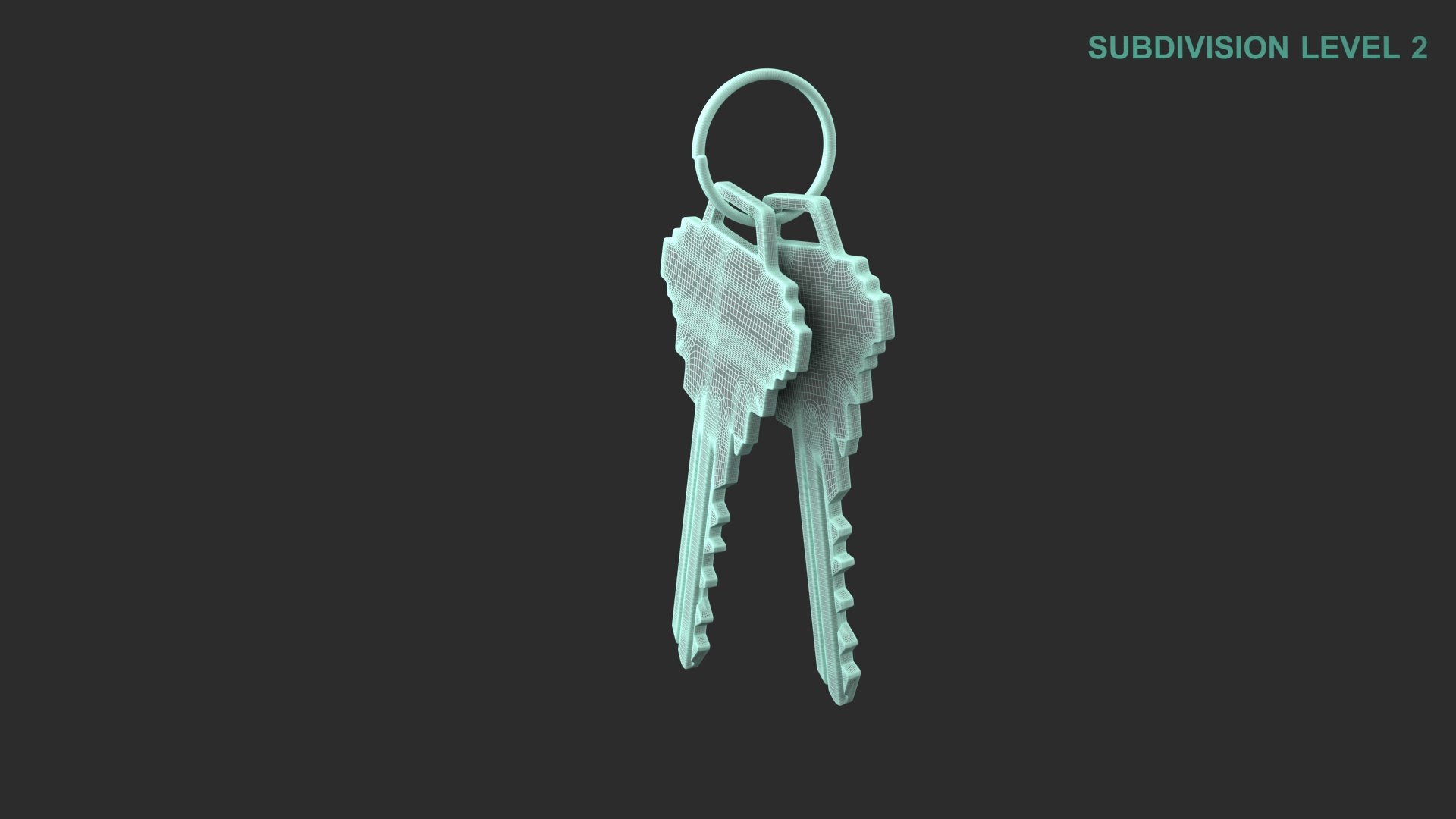 Keys Model - TurboSquid 2139678