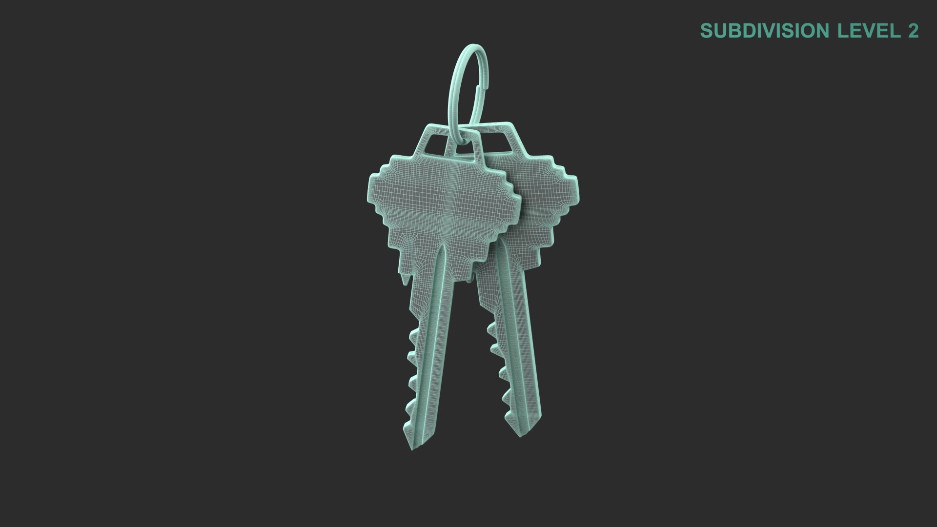 Keys Model - TurboSquid 2139678