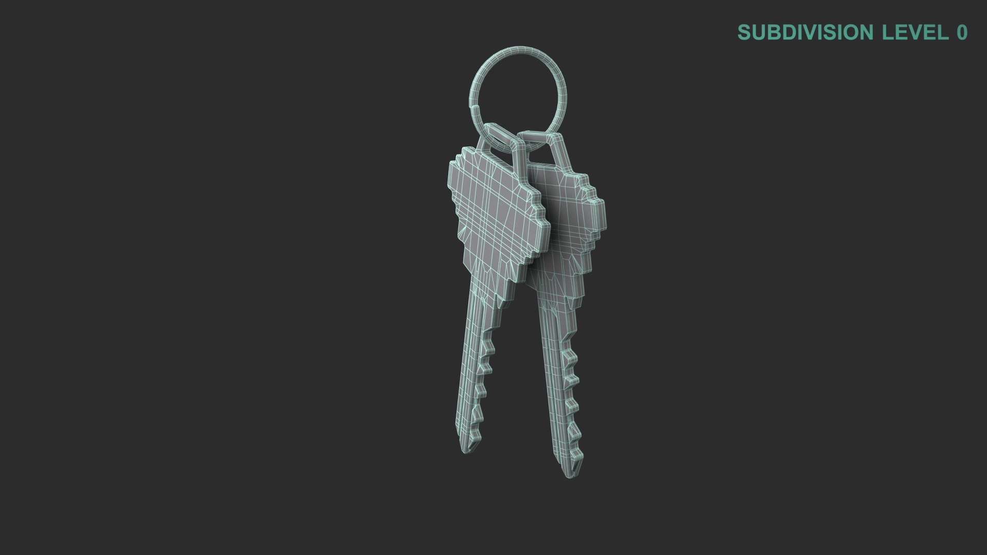Keys Model - TurboSquid 2139678