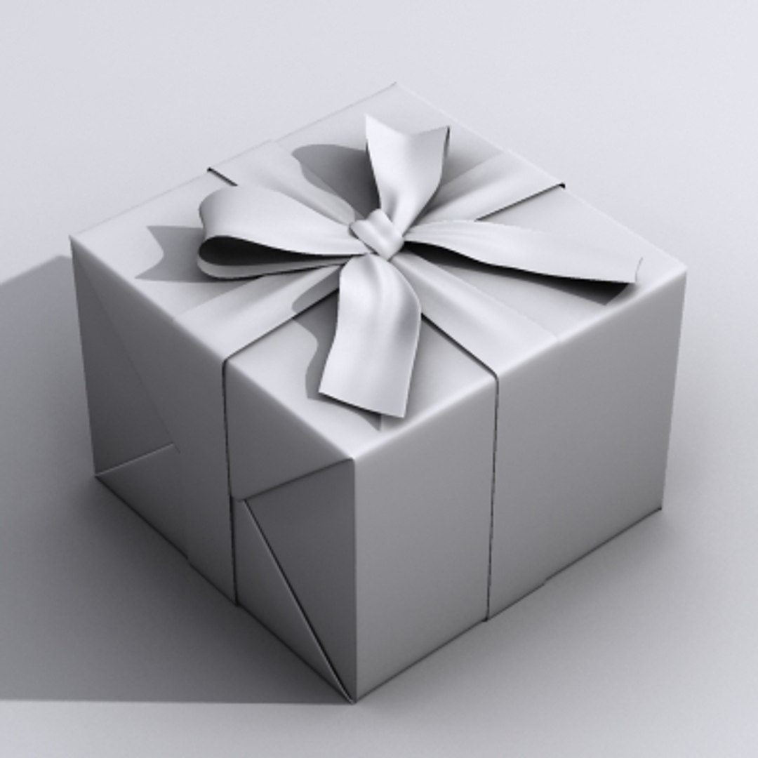 Present Box 3d Model