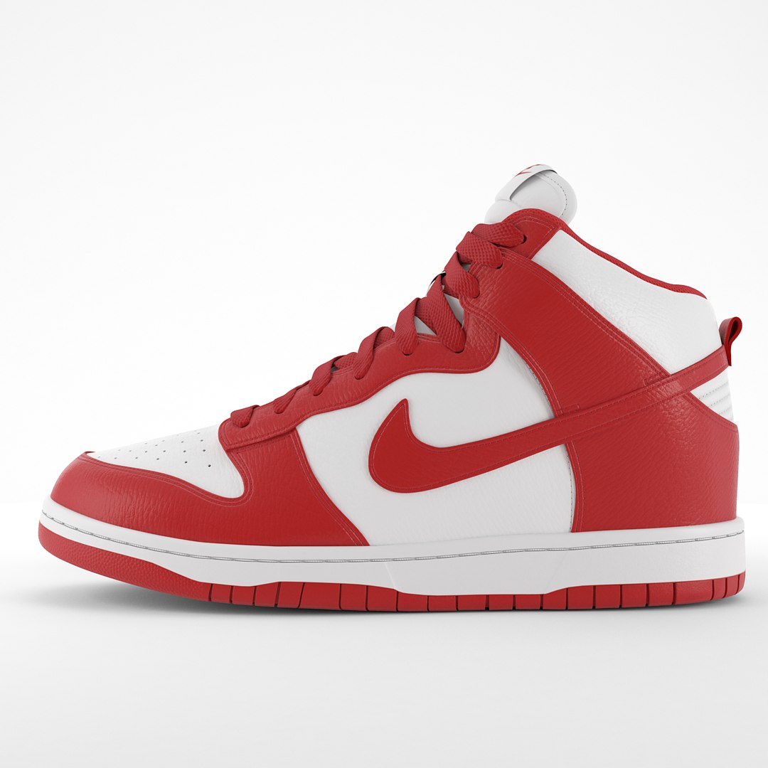 Nike Dunk Shoes Pbr 3D Model - TurboSquid 1545920