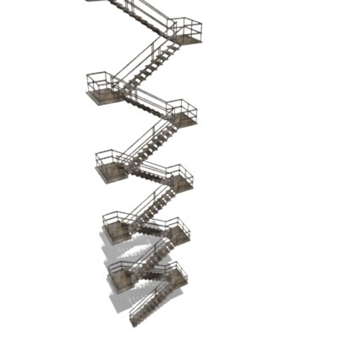 3ds Max Stairs