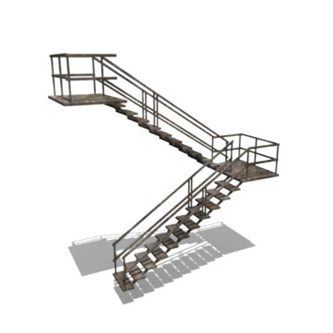 3ds Max Stairs
