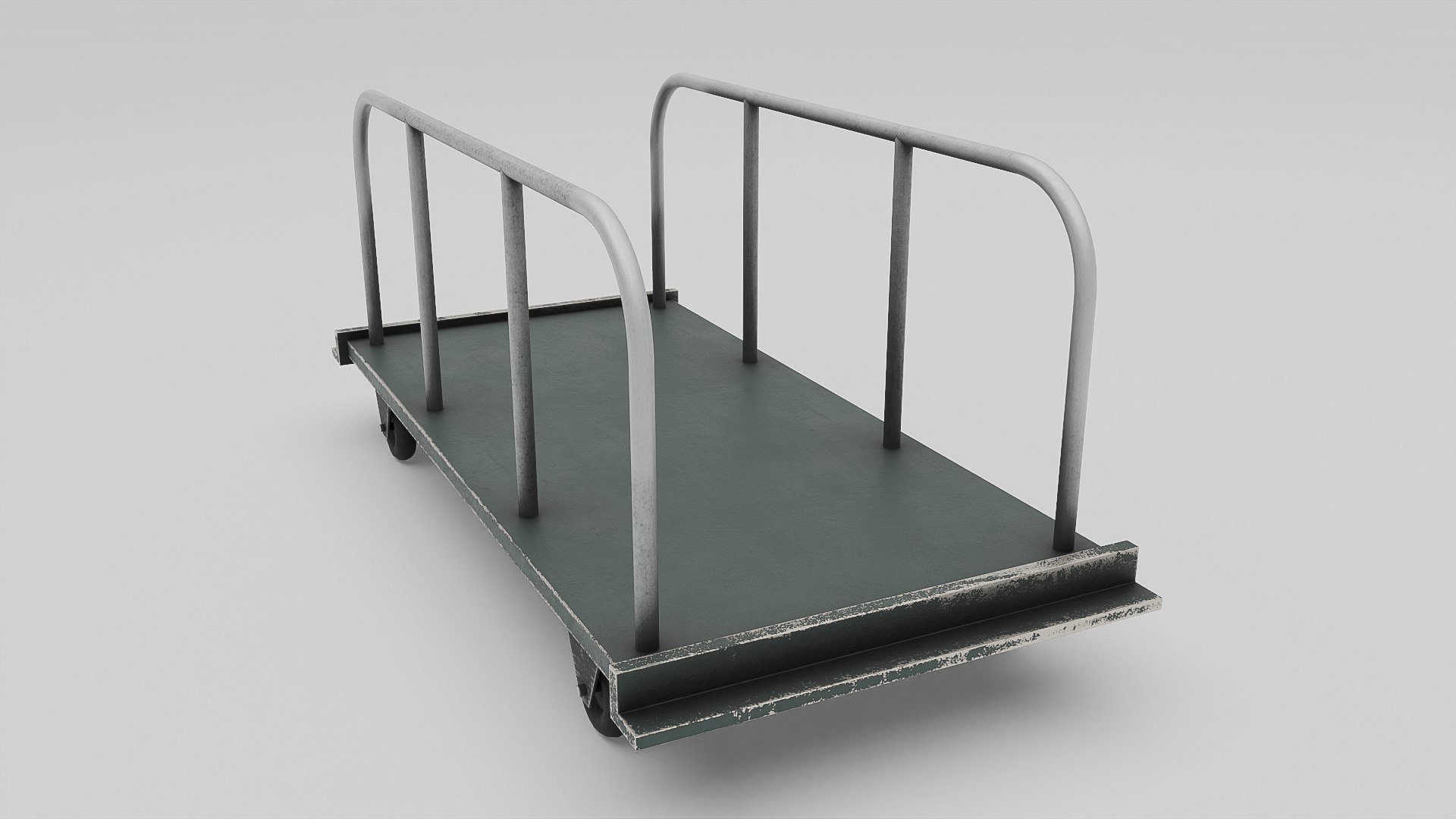 Platform Cart 3D Model - TurboSquid 2260078