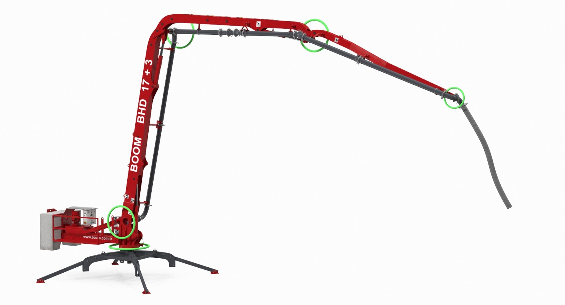 Concrete Boom Machine Makina 3D - TurboSquid 1384173
