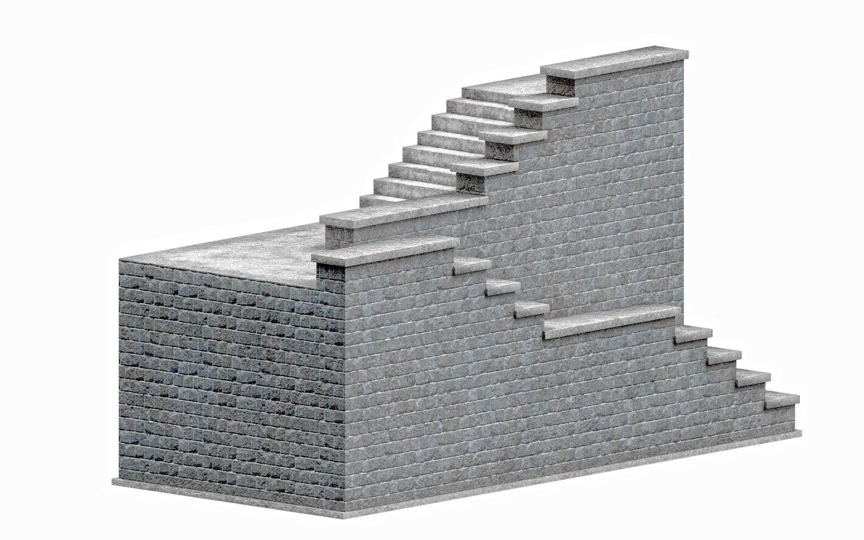 3D model stone stairs - TurboSquid 1543540