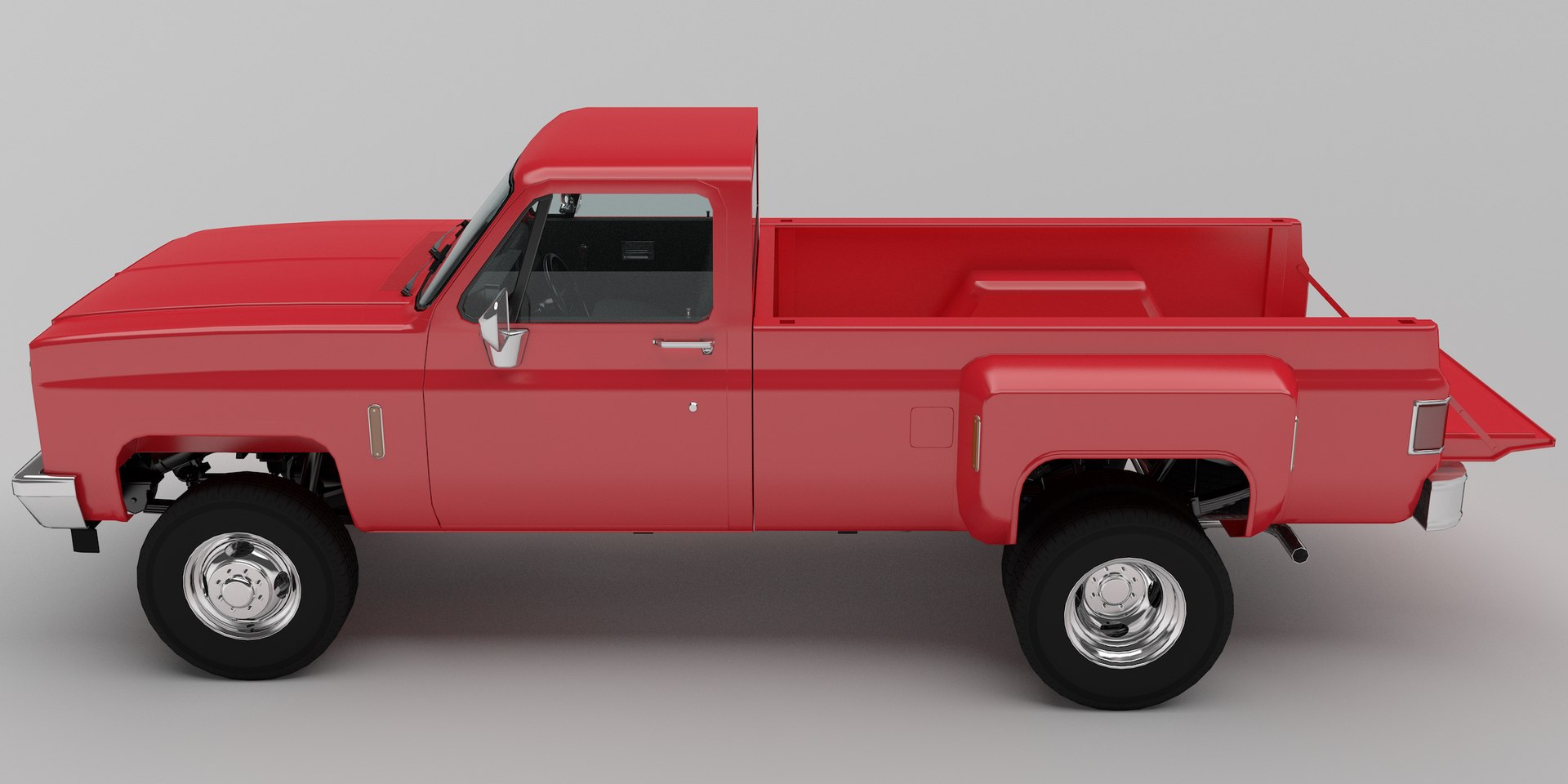 Pick-up 3 3D Model - TurboSquid 1538405