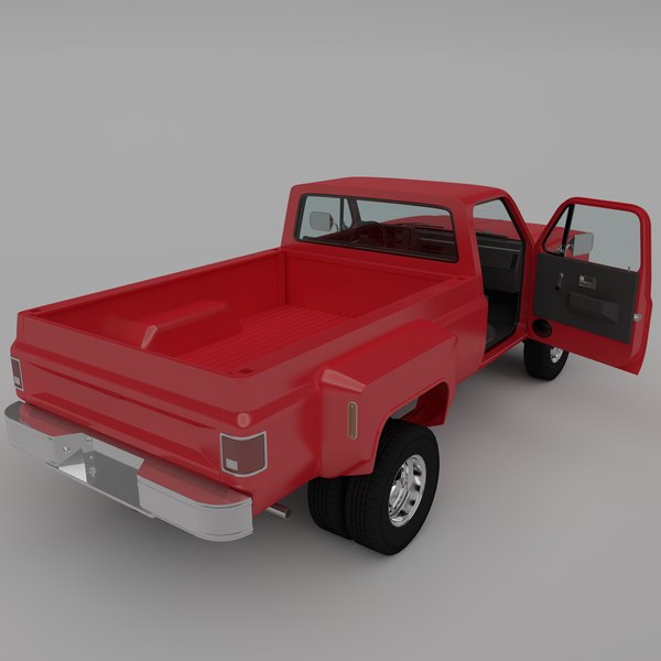 Pick-up 3 3D model - TurboSquid 1538405