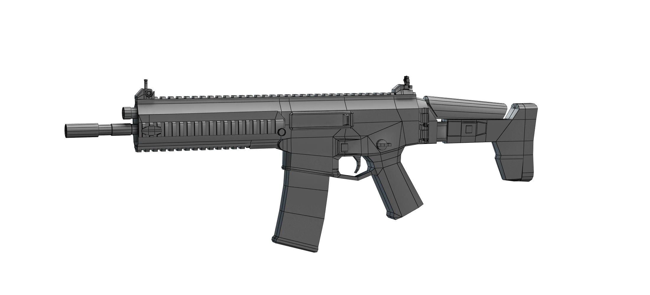 3d model remington acr