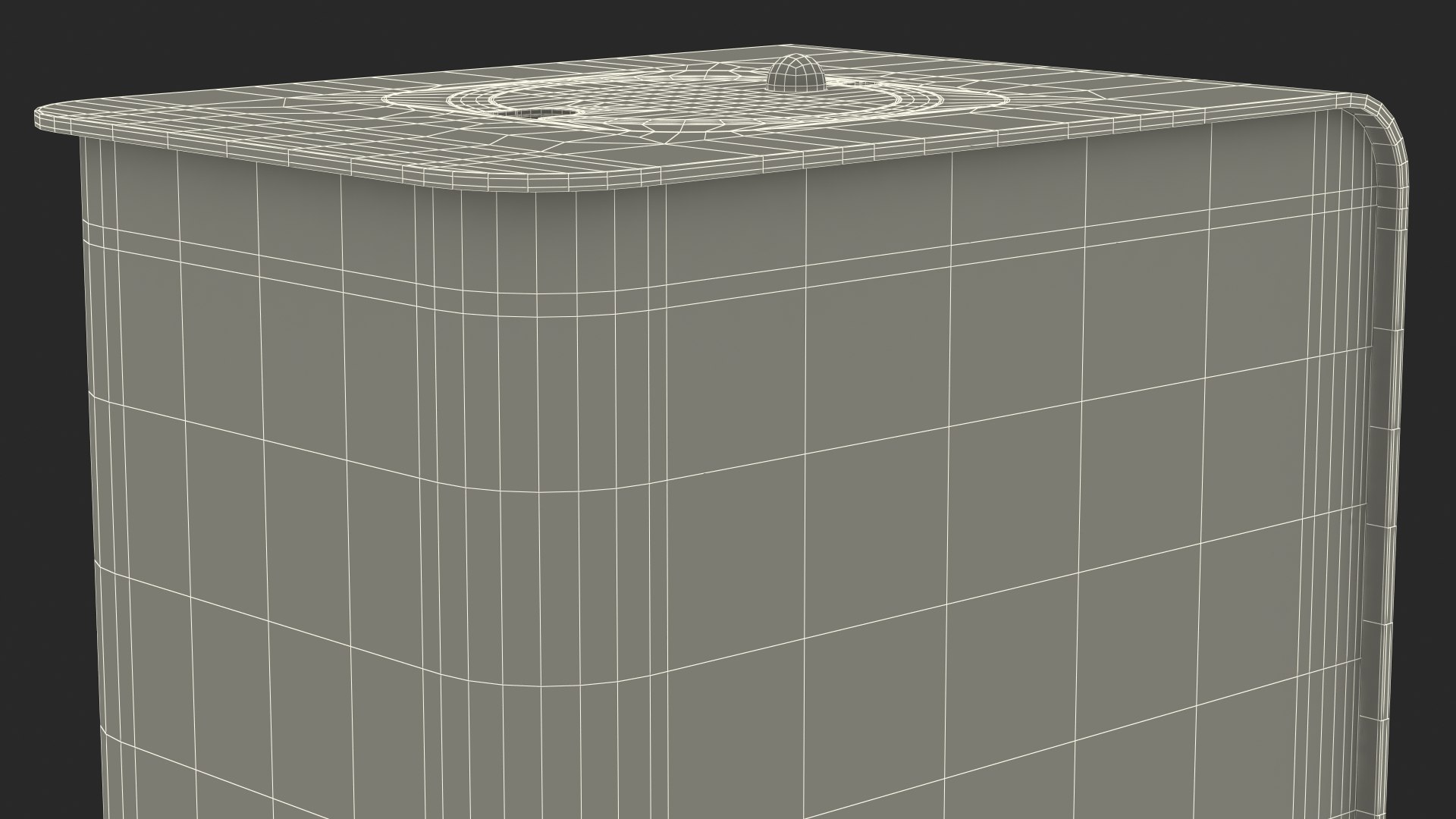 Rectangle Fish Tank White 3D Model - TurboSquid 2134045