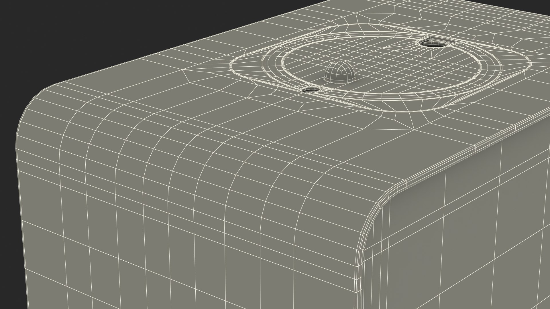 Rectangle Fish Tank White 3D Model - TurboSquid 2134045