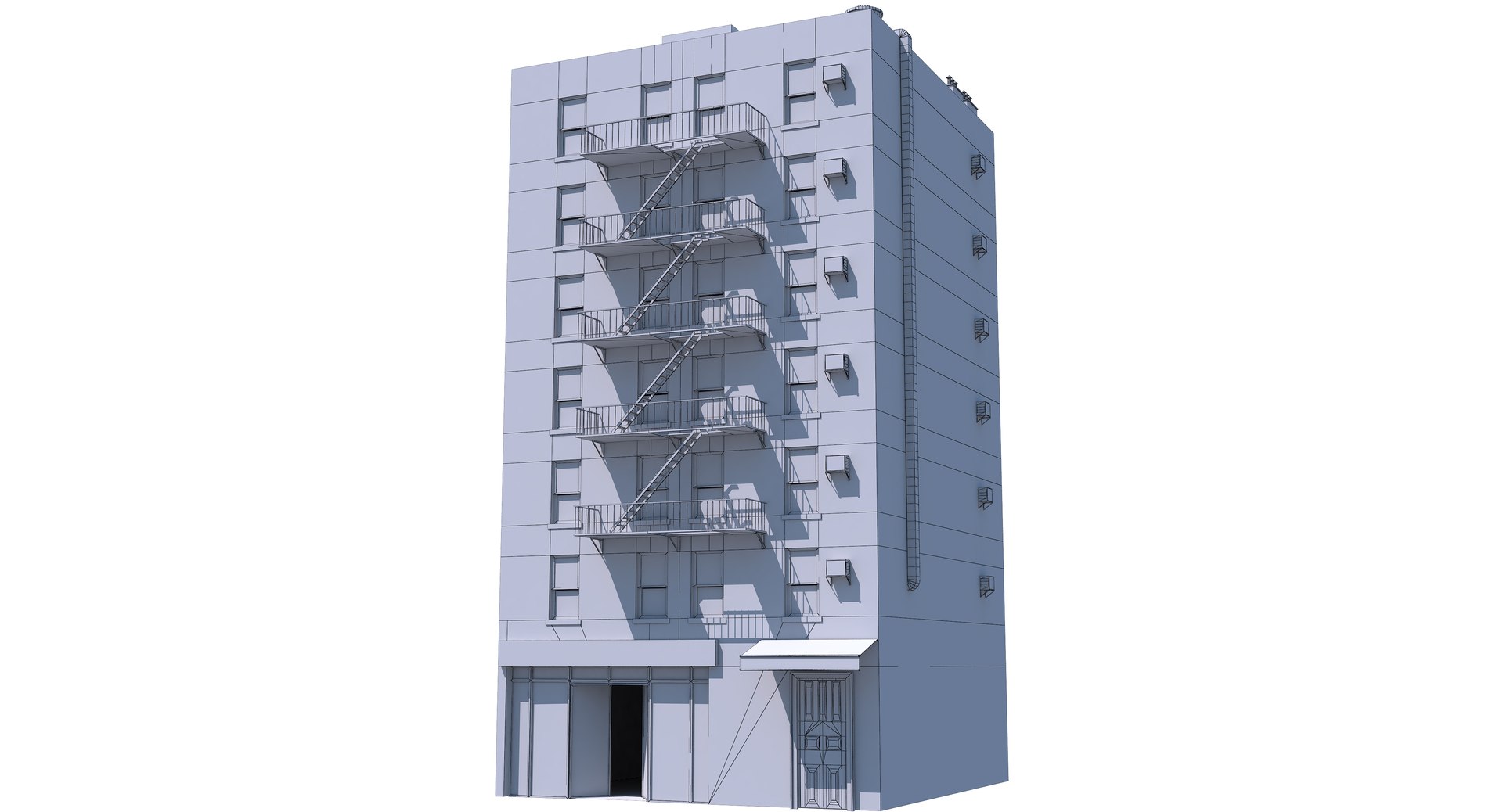 Building Architecture Structure 3D Model - TurboSquid 1358774