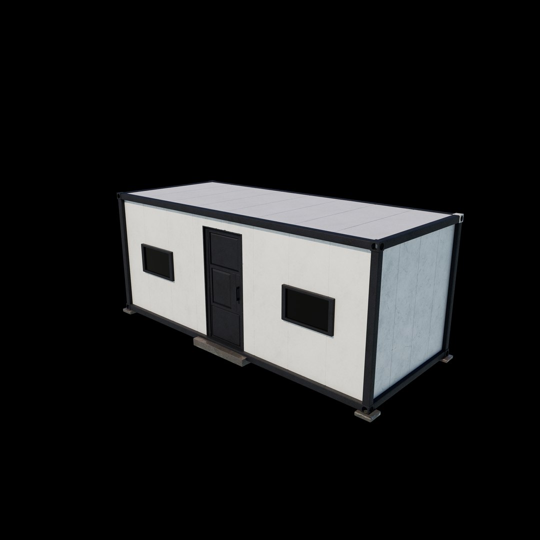 Container House 3D Model Model - TurboSquid 2398849
